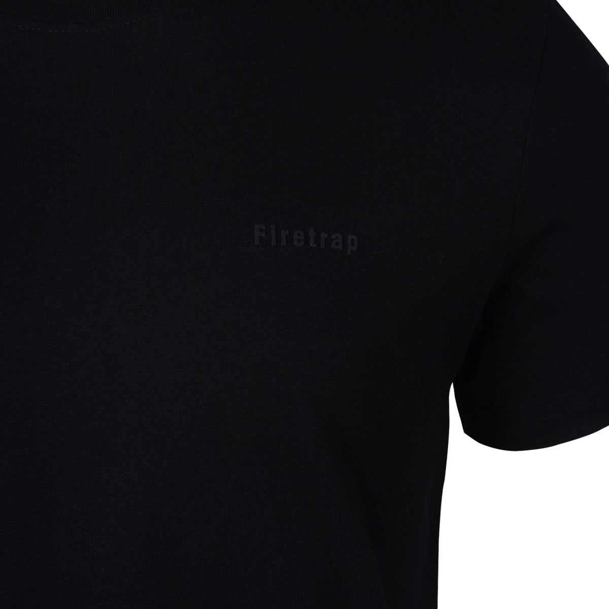 FIRETRAP SHORT SLEEVE TEE SHIRT | BLACK – DENIMISH CLOTHING